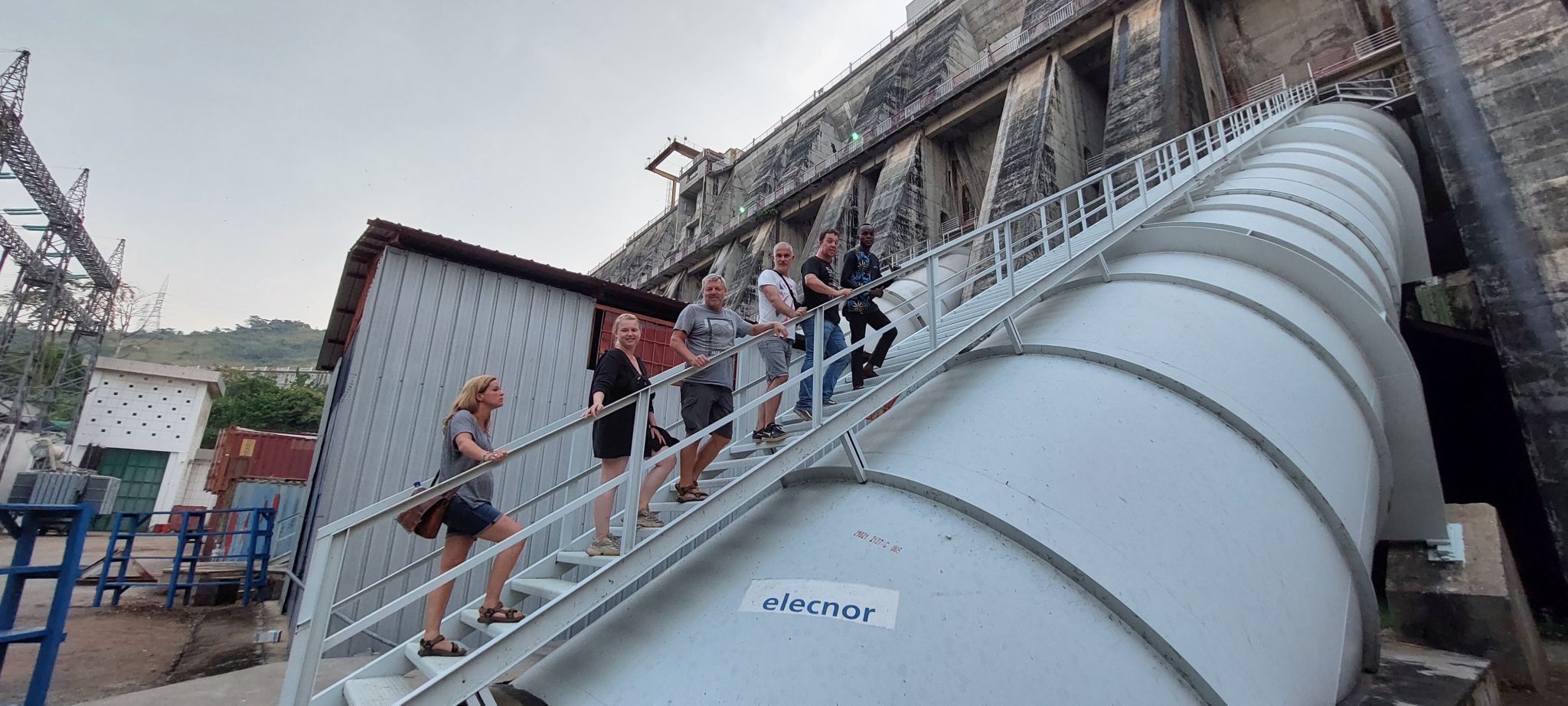 Visit to the Inga Dam and Inga waterfalls on the Congo River with ...